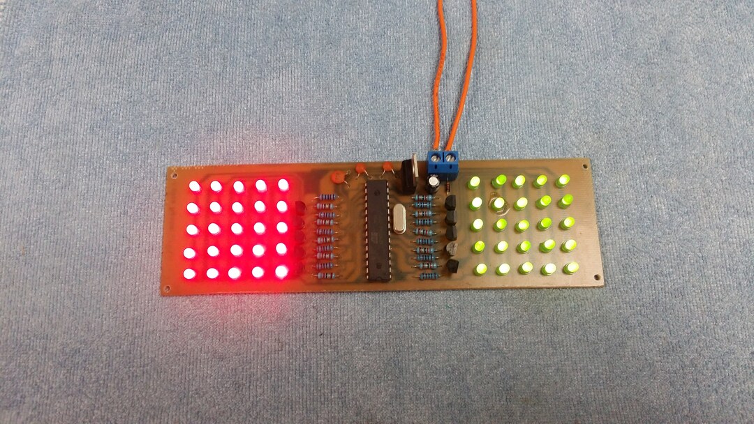 Red Green Chaser Sequencer LIGHT Show 50 LED Circuit - Etsy
