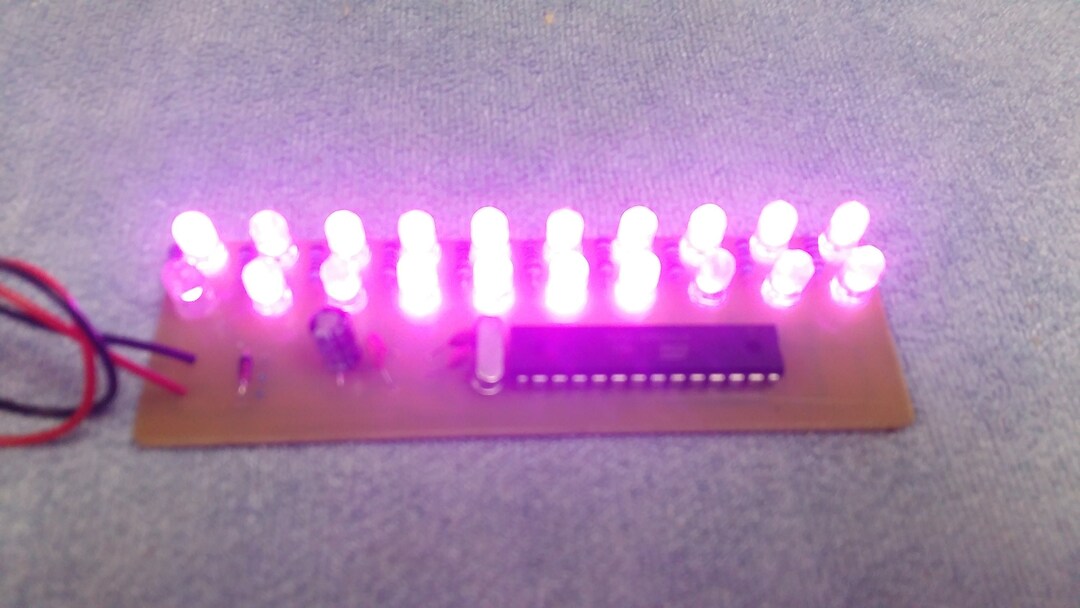 Superbright Pink LED Circuit Chaser Sequencer LIGHT Show - Etsy Österreich
