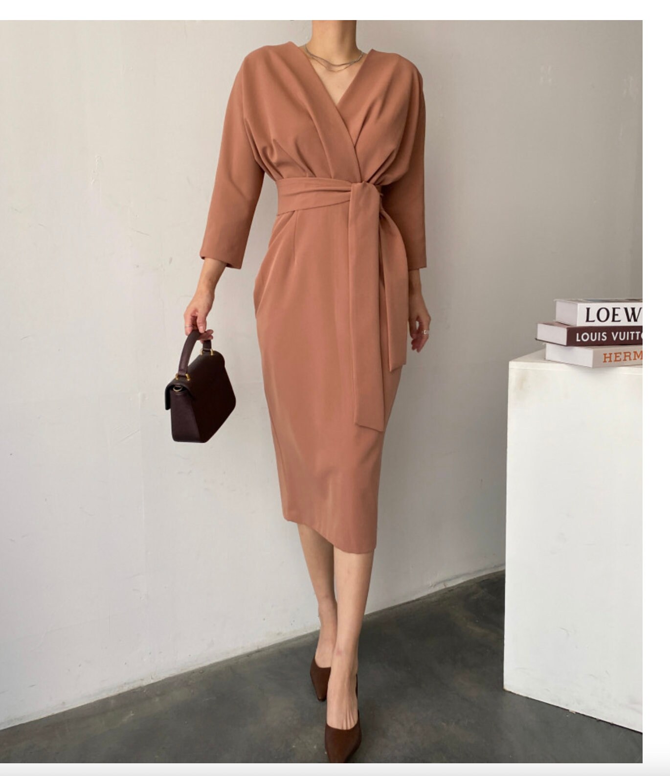 Romantic Dress / Wrap Dress / Mood Dress / Maxi Dress / Flare Dress ...