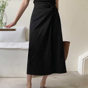 High-waisted Wrap Skirt, Romantic Skirt, Maxi Skirt, Wrap Skirt, Long Skirt, Plus Size Skirt ...