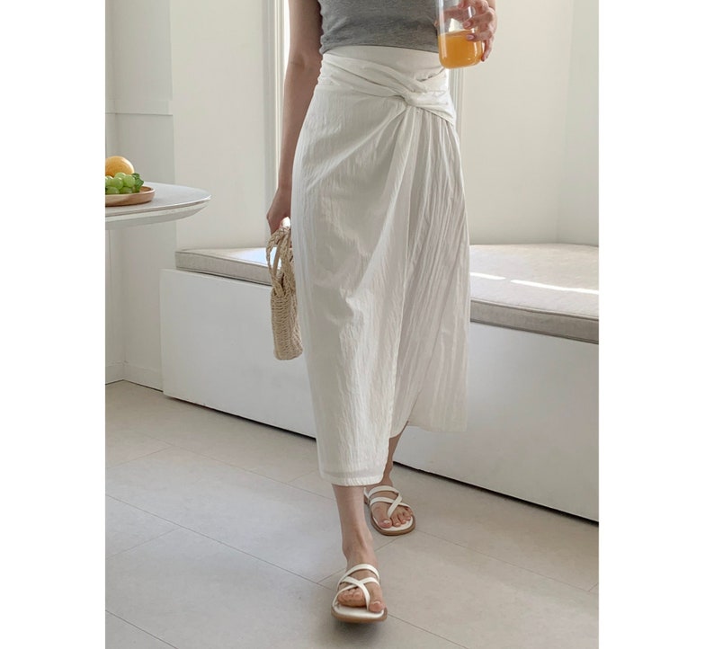High-waisted Wrap Skirt, Romantic Skirt, Maxi Skirt, Wrap Skirt, Long Skirt, Plus Size Skirt ...