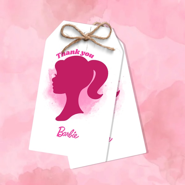 Barbie Thank You - Etsy