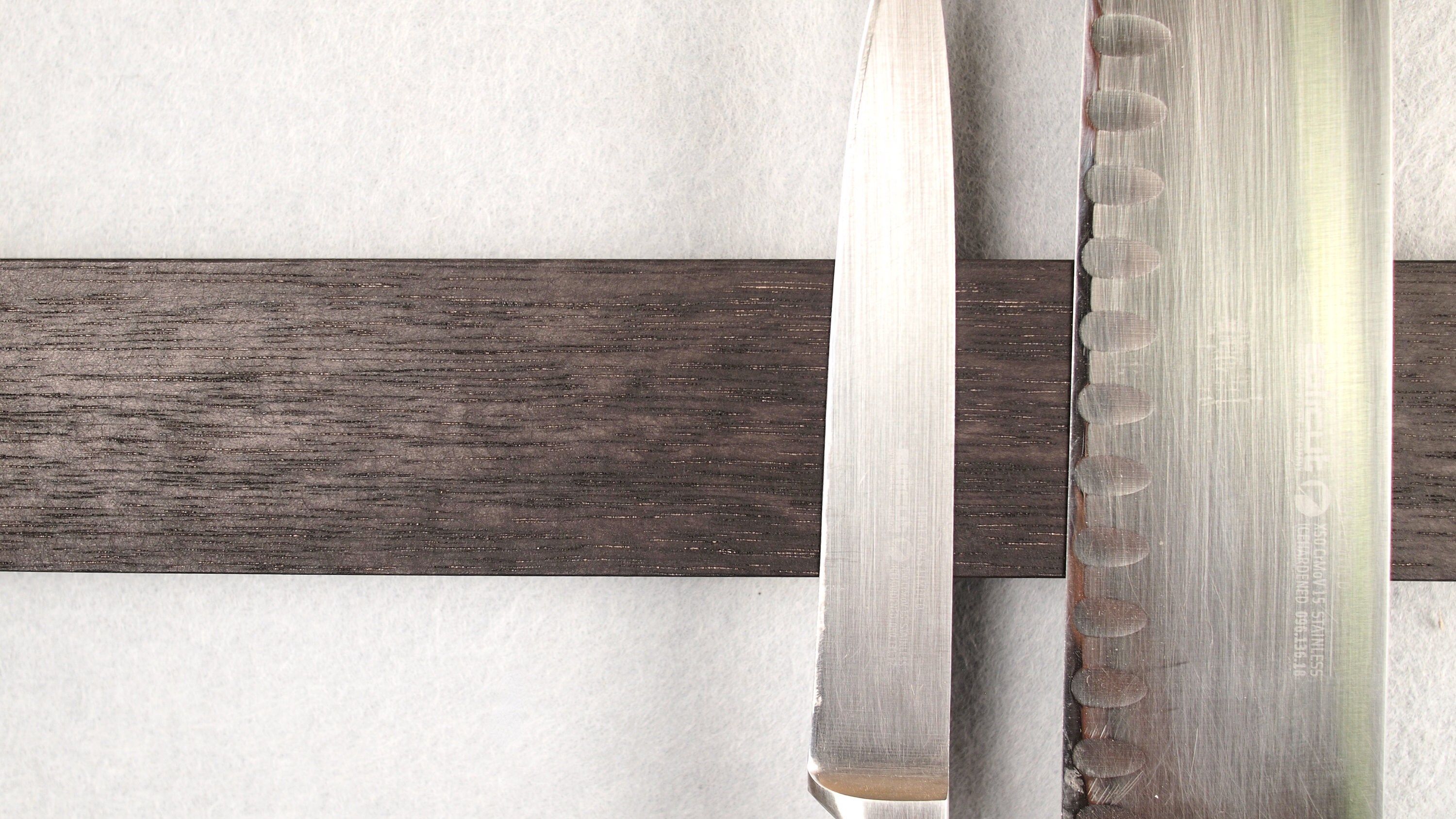 Tasmanian Oak Magnetic Knife Racks Black Finish. 30 45 and - Etsy Australia