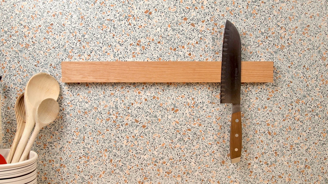 Tasmanian Oak Magnetic Knife Racks Clear Finish. 30 45 and - Etsy