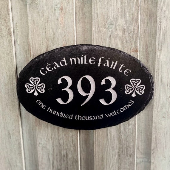 Irish House Sign