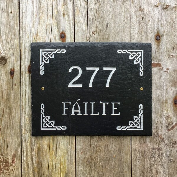 Mosaic House Number - Etsy UK