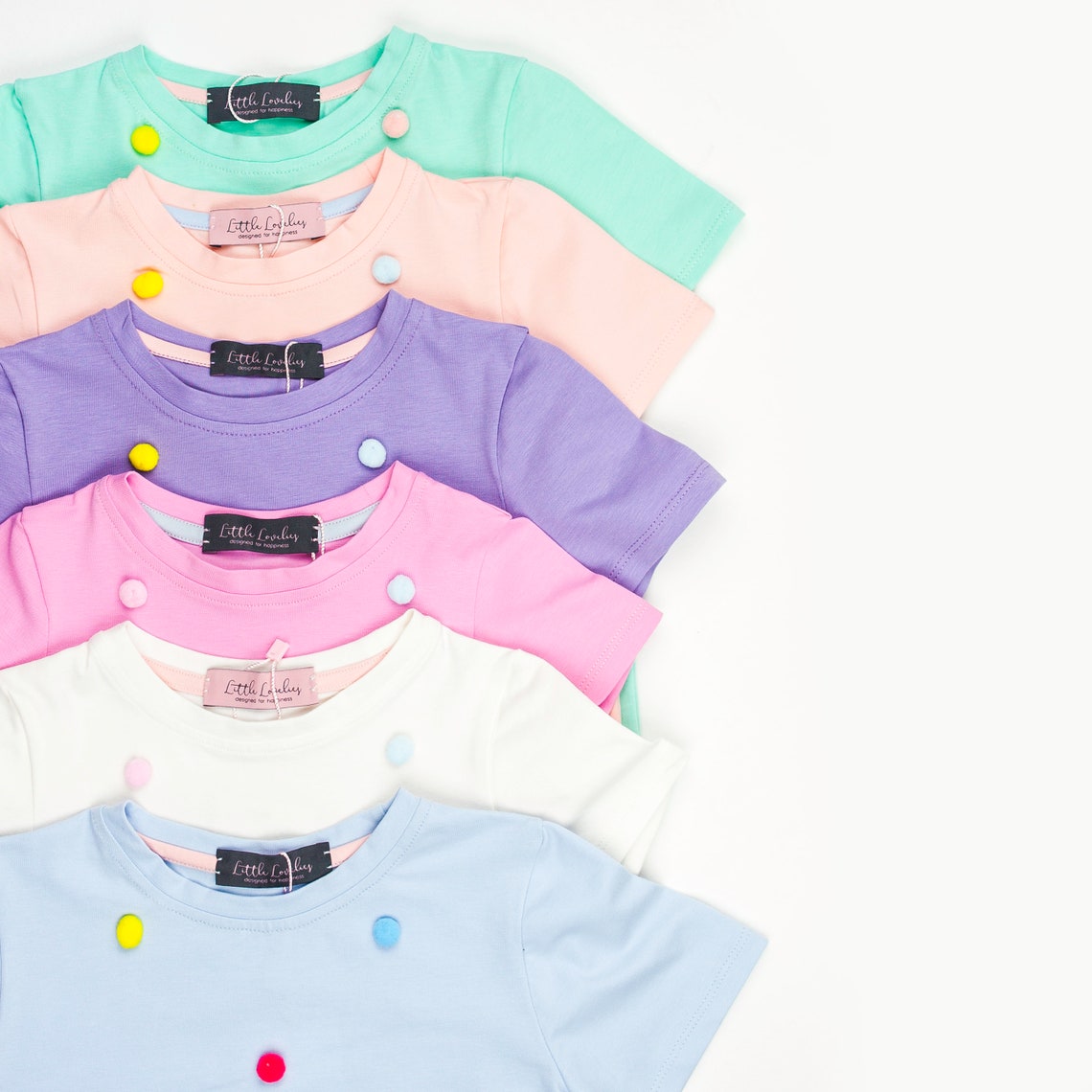 Baby T-Shirts White T-shirt For Girl Summer T-shirt | Etsy