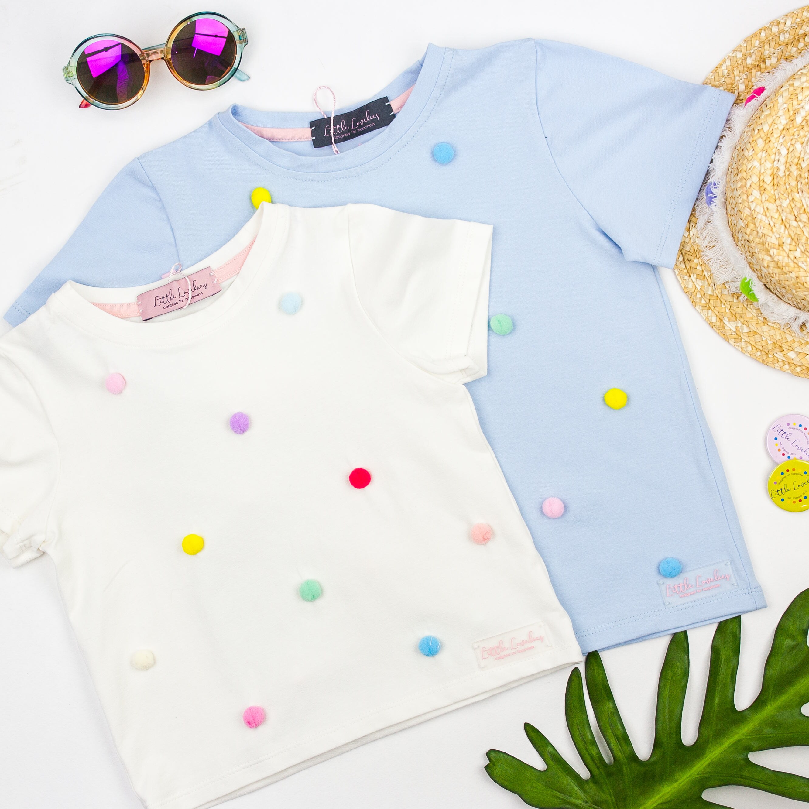 White T-shirt for Girl White Summer Top Girls Cute Baby - Etsy