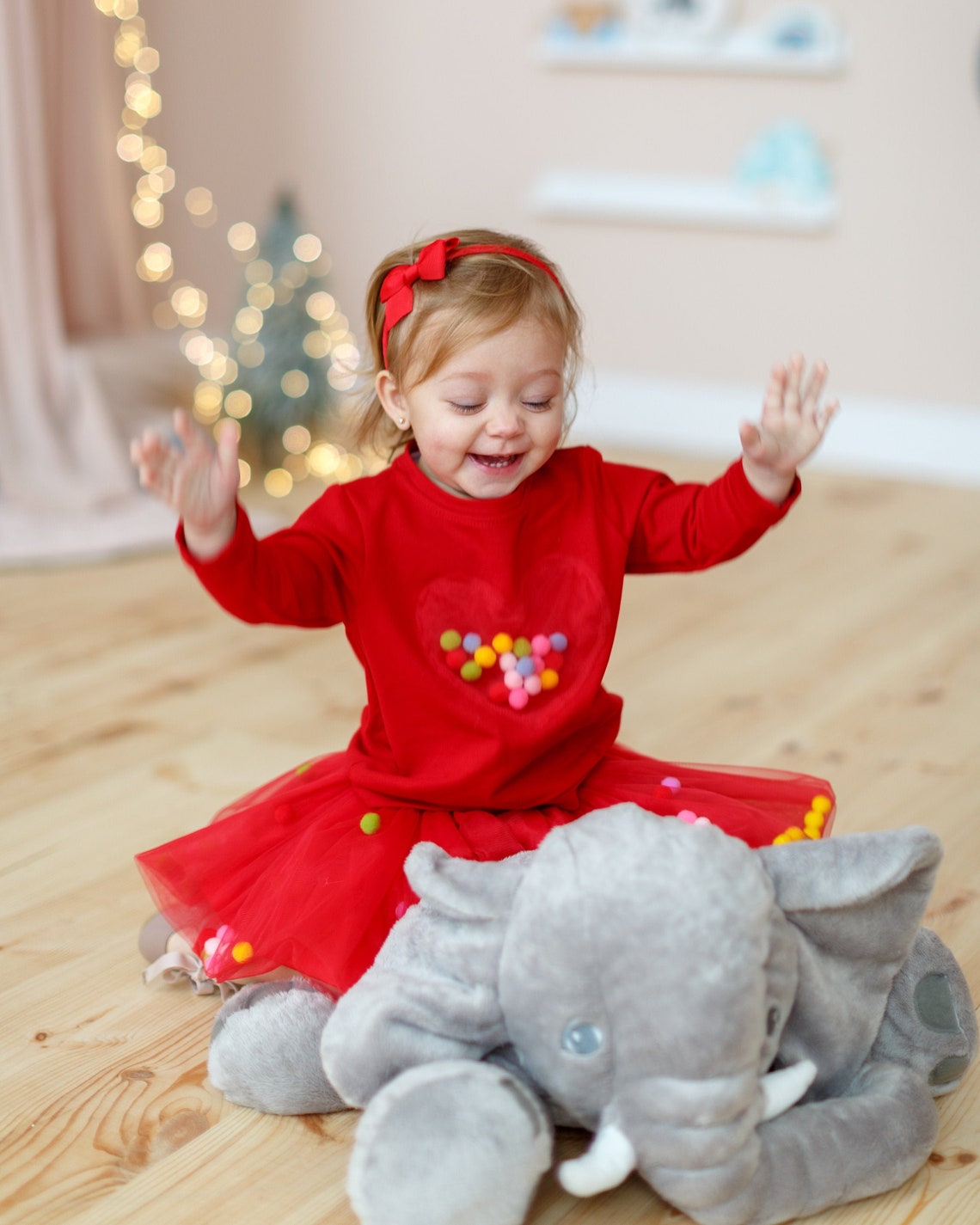 Red sweatshirt kidsRed sweater for girls Sweater toddler | Etsy