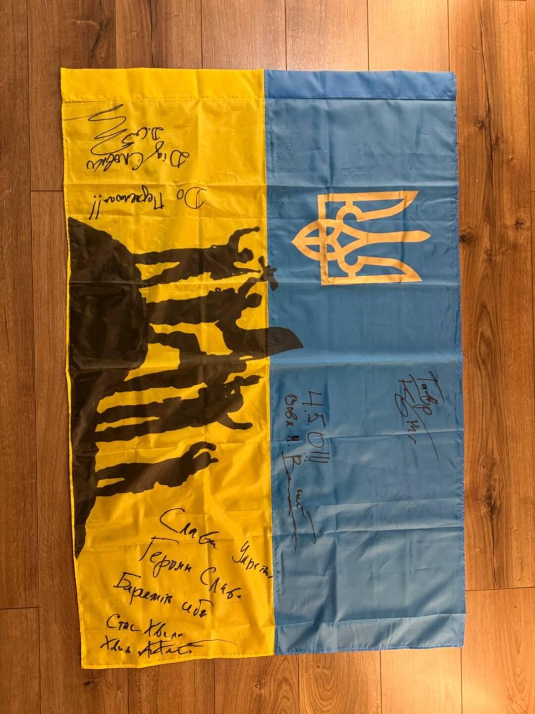 Special Flag of Ukraine, Ukranian Special Units Signatured Flag,ukraine ...