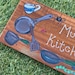 Mud Kitchen Wooden Sign, Play Kitchen, Role Play Sign, Utensil Sign ...