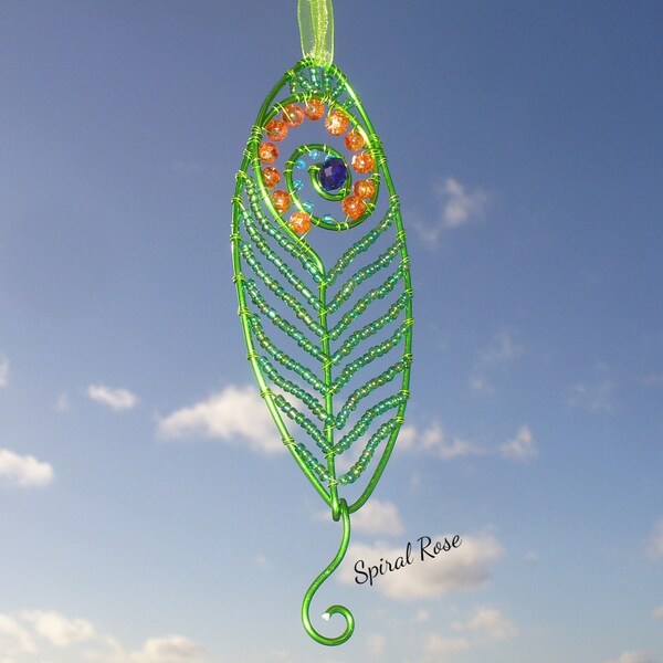 Wire Wrapped Feather - Etsy