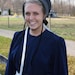 Amish Woman's Black Travel Bonnet Handmade With Strings - Etsy