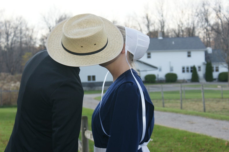 Amish Man's Hat Medium New Straw Hat - Etsy