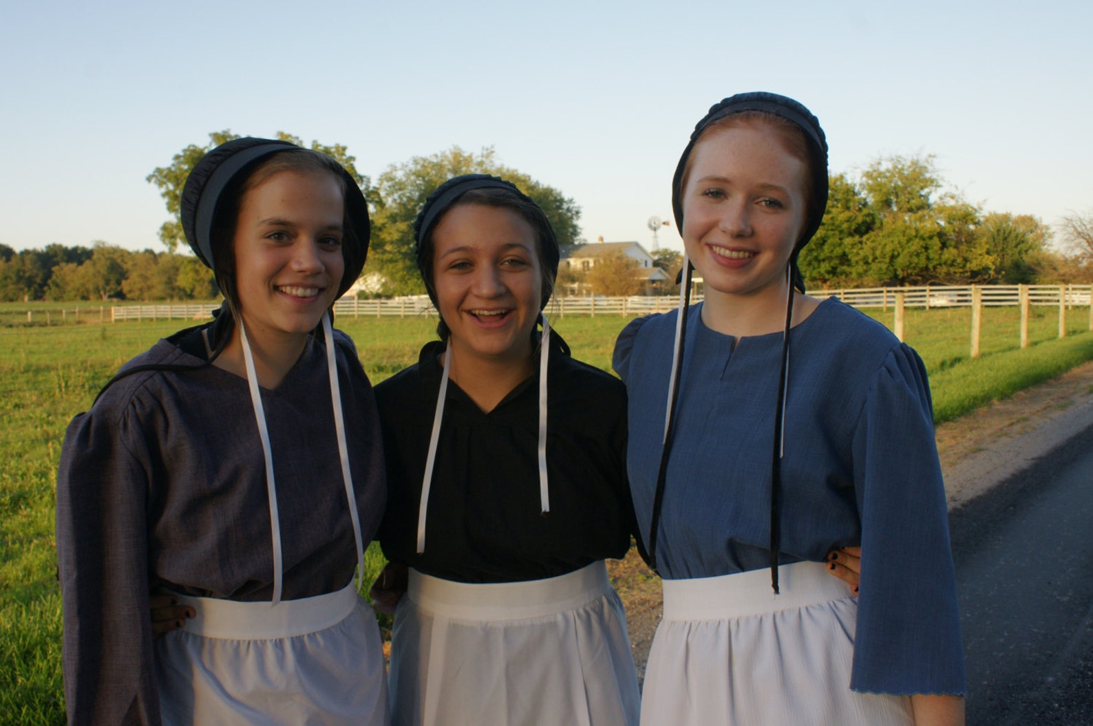 Amish Handmade Apron White Tie Apron | Etsy
