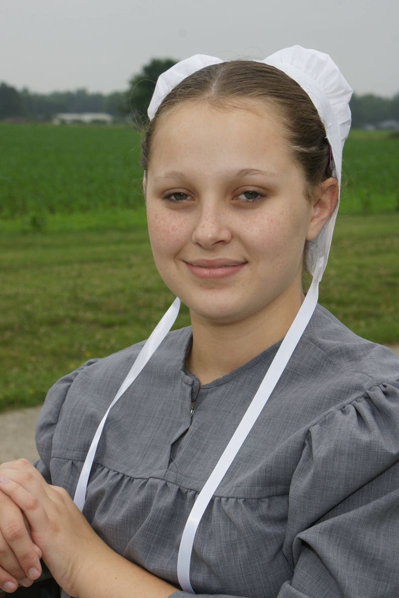 Amish Woman's Pennsylvania Style Capp Kapp Bonnet with | Etsy Amish Woman's Pennsylvania Style Capp Kapp Bonnet with | Etsy