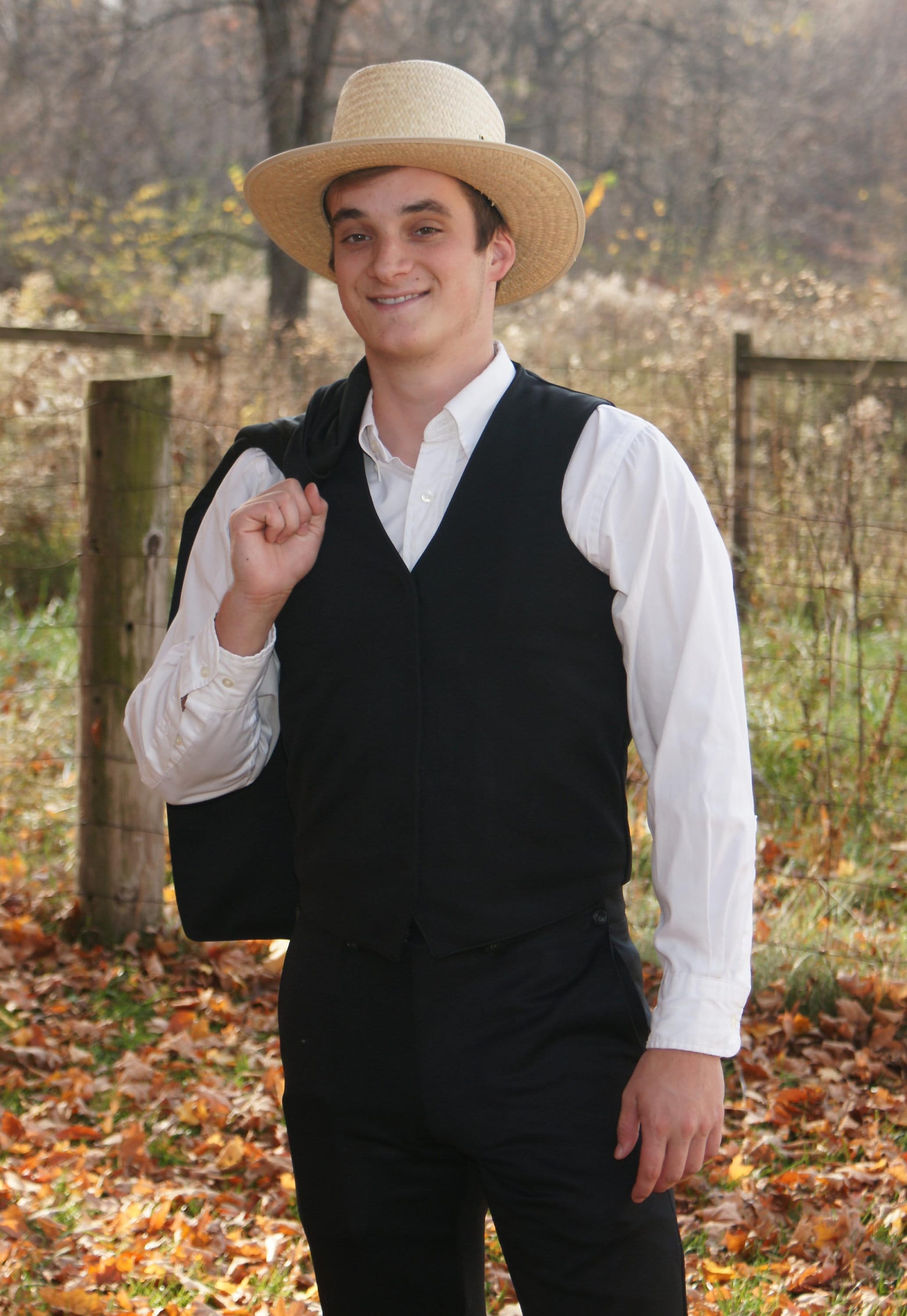 Amish Man's Vest Outfit Set . . . All You Need to Go Amish Dress up ...