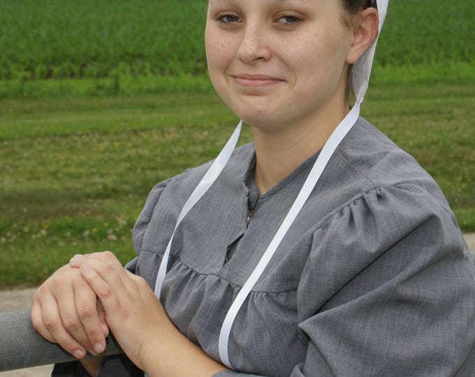 Amish Woman's Pennsylvania Style Capp Kapp Bonnet With Strings Prayer ... Amish Woman's Pennsylvania Style Capp Kapp Bonnet With Strings Prayer ...