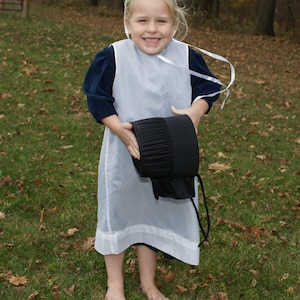 Amish Girl's Black Bonnet With Strings - Etsy Canada