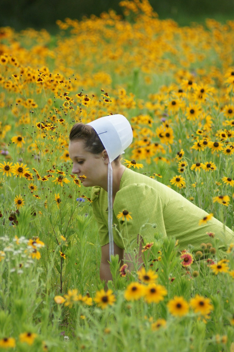 Amish Girl's Bonnet Covering Size 4T-6T Cap Kapp With - Etsy