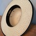 XL Amish Straw Hat Round Top Black Trimmed Extra Large - Etsy