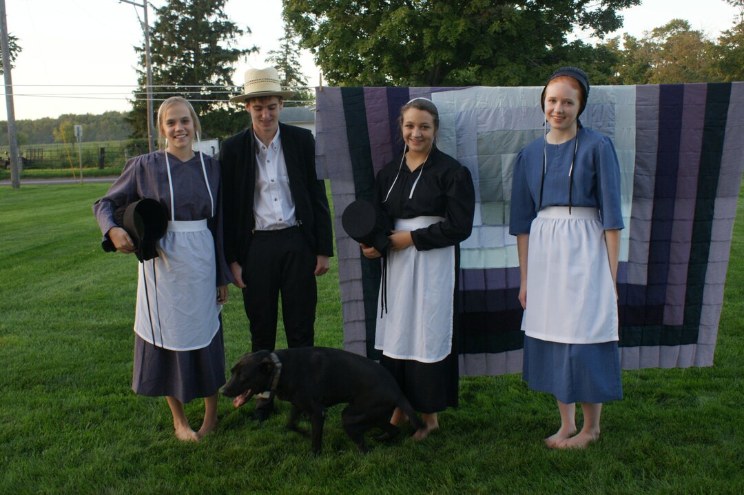 Amish Handmade Apron White Tie Apron - Etsy
