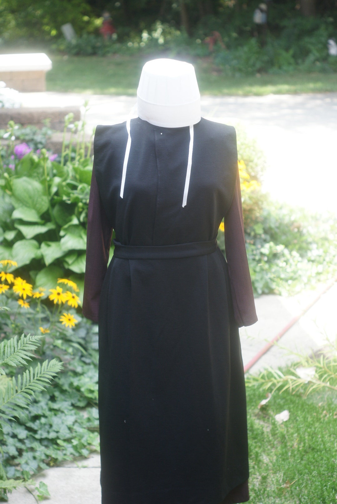 Berne Indiana Style Amish Woman's Costume Bonnet Apron Dress Costume - Etsy