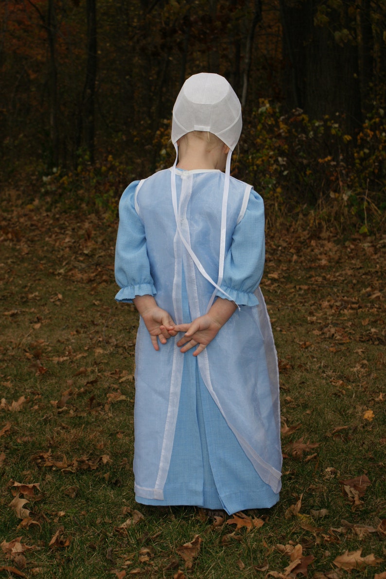 Amish Girl's Bonnet Covering Age 13-14 Cap Kapp With | Etsy