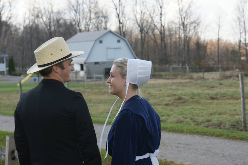 Amish Man's Straw Hat X-large New - Etsy