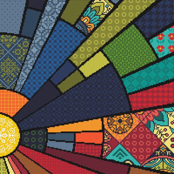 Folk Art Sun - Etsy