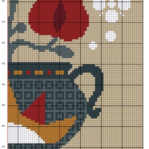 Flowers of Ephrata Cross Stitch Pattern: Fraktur Folk Art (PD Counted ...