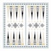 Fun Cross Stitch Chart Backgammon Tavli Tavla Table Game Board Series ...