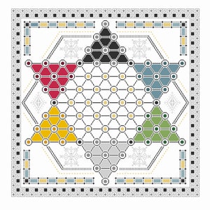 Game Boards Cross Stitch Patterns: Chess, Backgammon, Ludo, Scrabble, Checkers (PDF Counted ...