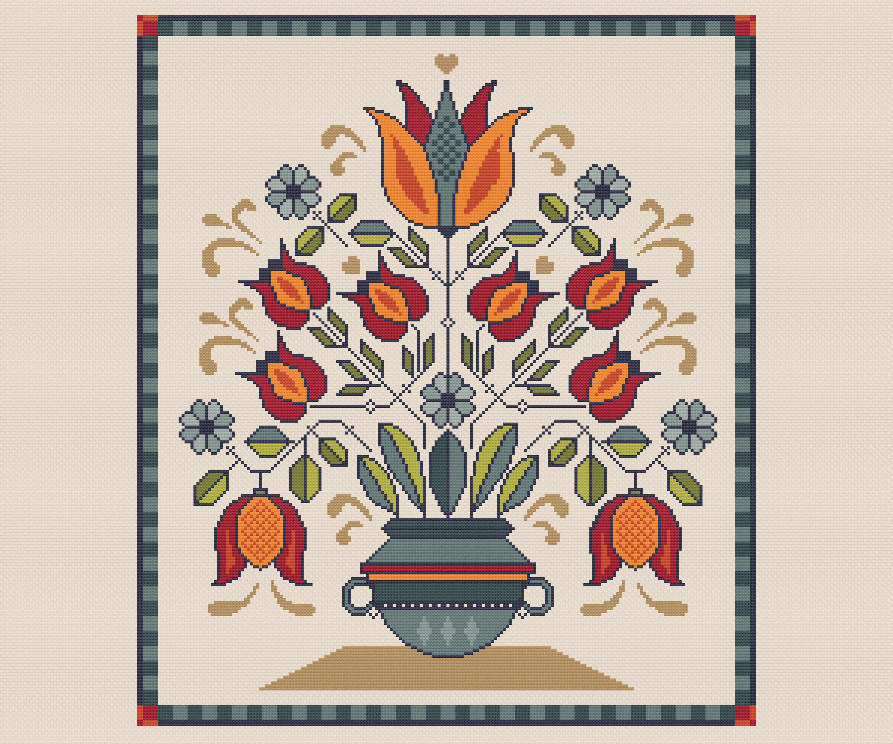 Traditional German Patterns