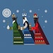 We Three Kings Christmas Cross Stitch Pattern: Scandinavian Folk Art ...