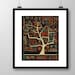 African Aztec Inka Tribal Tree of Life Earth Variant Contemporary ...