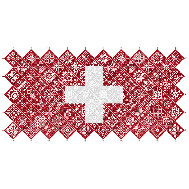Swiss Cross Quilt Pattern - Etsy