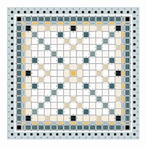 Game Boards Cross Stitch Patterns: Chess, Backgammon, Ludo, Scrabble, Checkers (PDF Counted ...