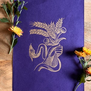 Demeter's Holy Grain- Greek Mythology Goddess of Harvest - Snake ...