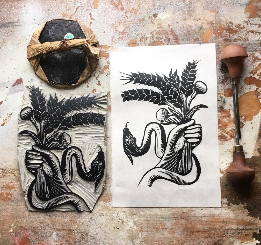 Demeter's Holy Grain Greek Mythology Goddess of Harvest - Etsy