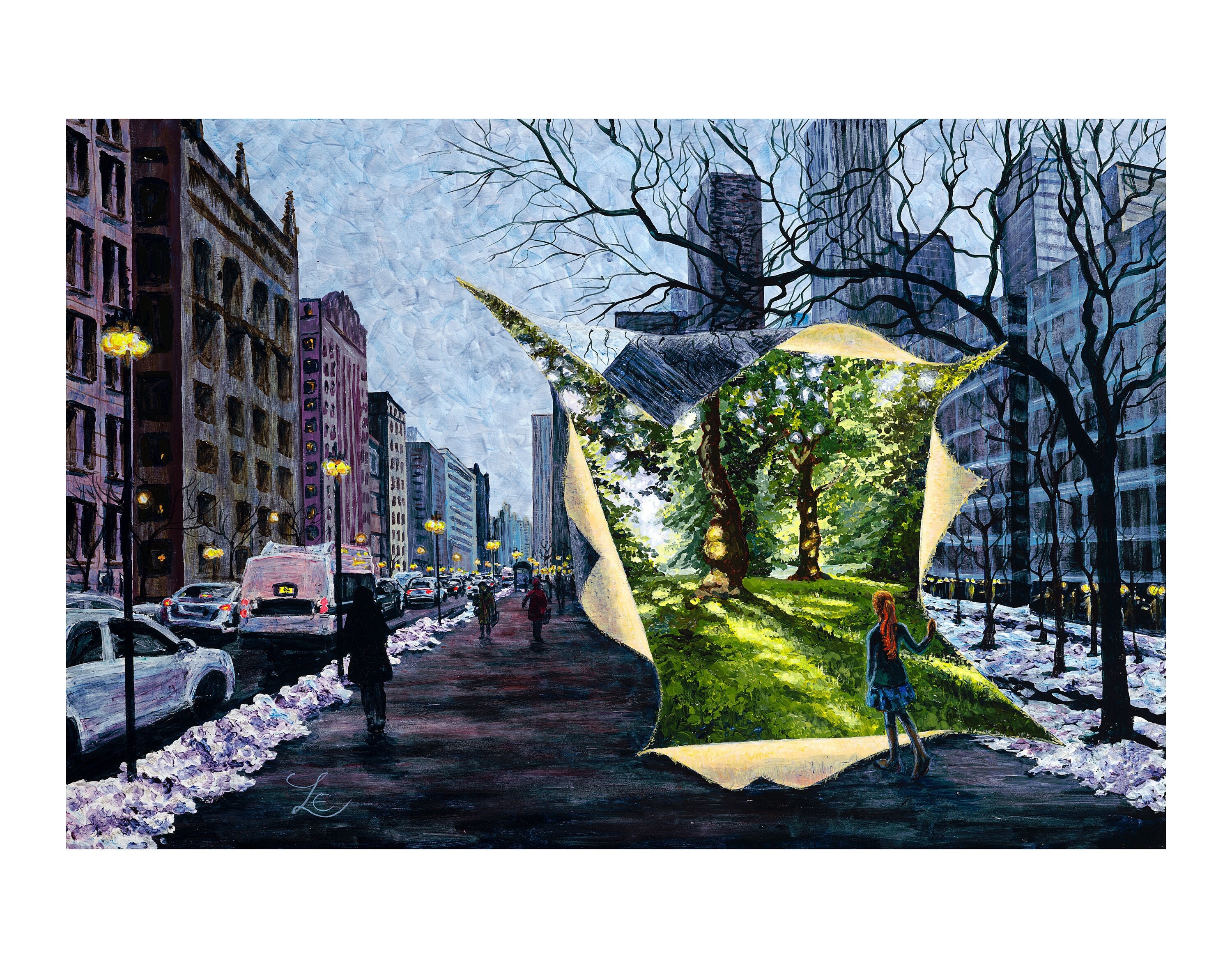 What is Real Giclée Fine Art Print From Original Painting - Etsy