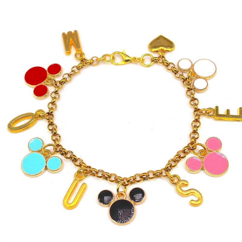Mickey Bracelet - Etsy