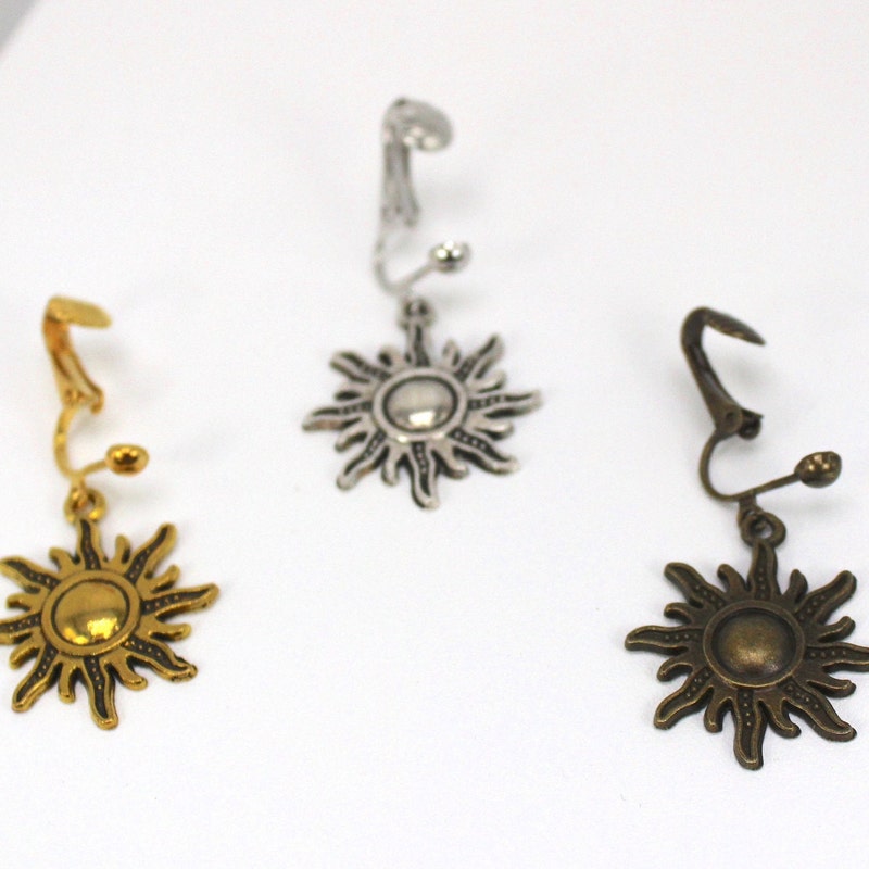 Dangle Clip Earrings - Etsy
