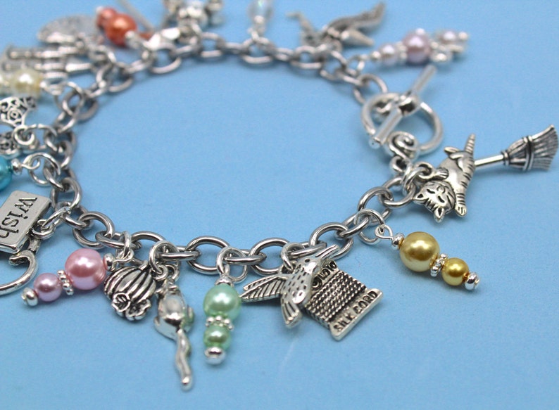Cinderella Charm Bracelet Princess Charm Bracelet Charm | Etsy