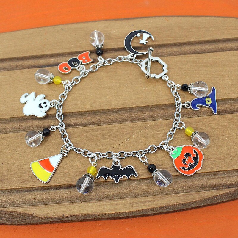 Witch Charm Bracelet - Etsy