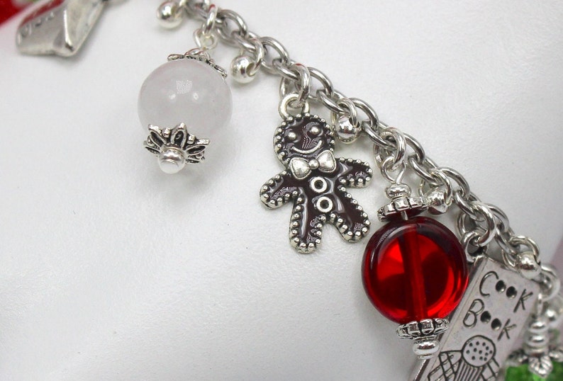Gingerbread Charm Bracelet Gingerbread Jewelry Christmas - Etsy