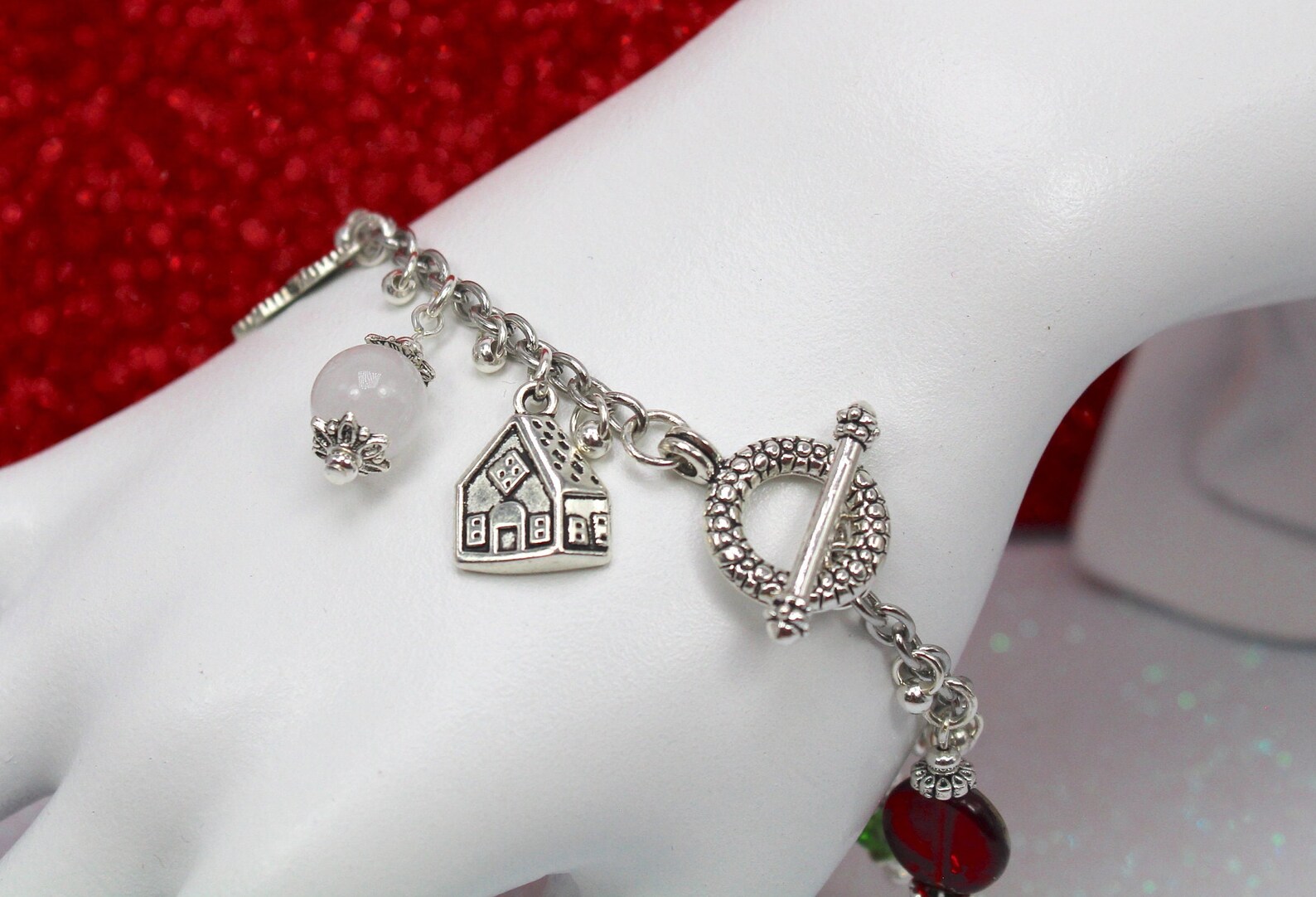 Gingerbread Charm Bracelet Gingerbread Jewelry Christmas - Etsy