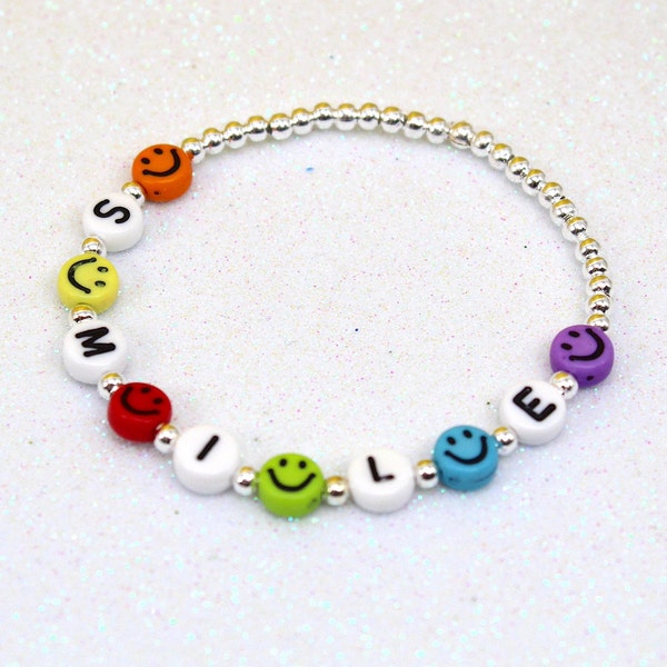 Smile Face Bracelet - Etsy