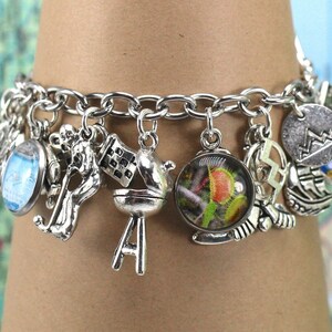 North Carolina Charm Bracelet, States Charm Bracelet, North Carolina ...