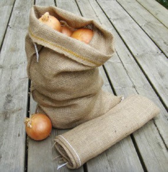 Hessian sacks store